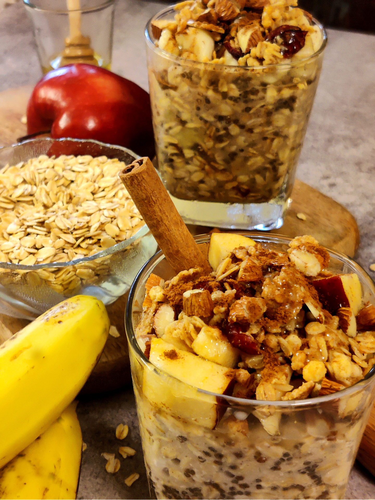 Easy Overnight Oats - tina's kitchen diaries