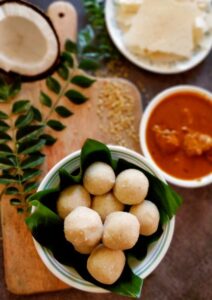 Mangalorean Pundi (Steamed Rice Dumplings) - tina's kitchen diaries
