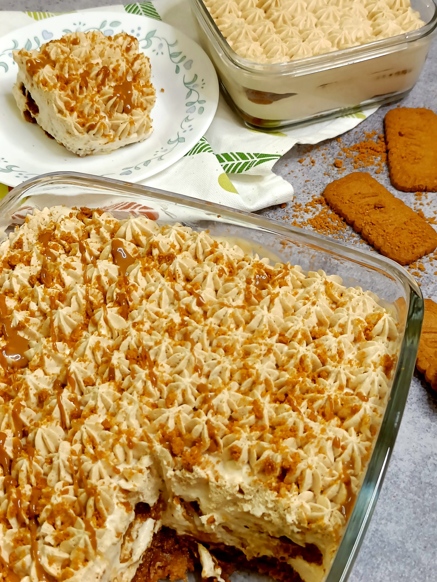 Lotus Biscoff Tiramisu - tina's kitchen diaries