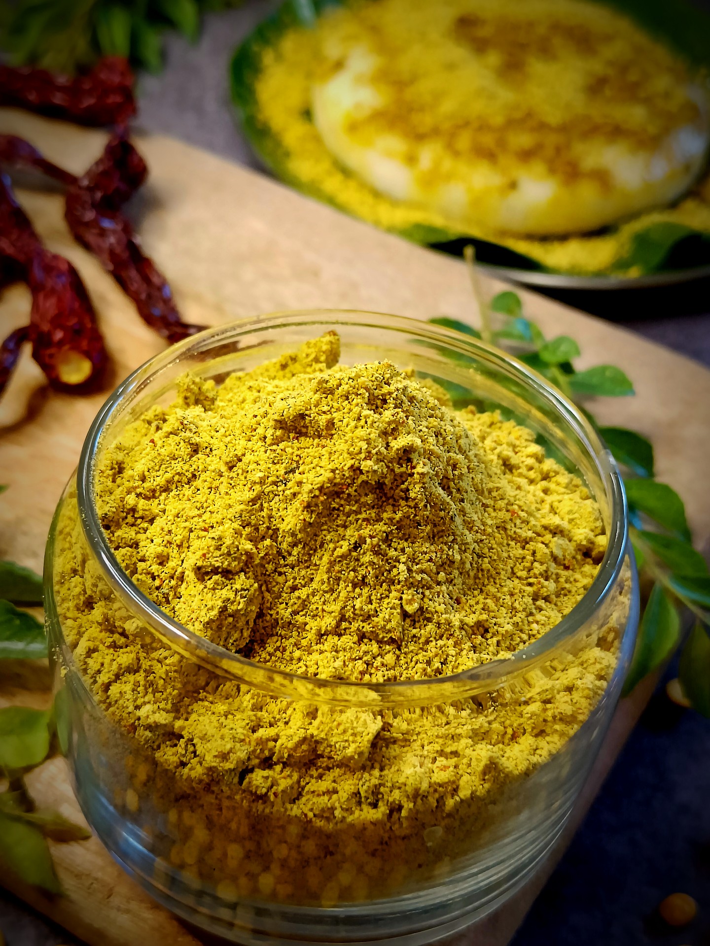 Curry Leaves Podi - tina's kitchen diaries